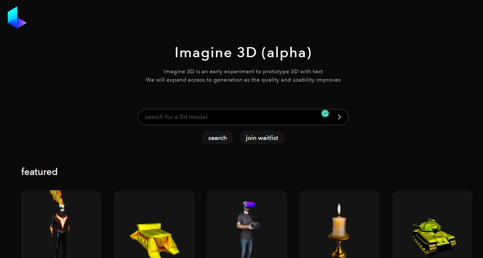 Imagine 3D - Herramienta IA [2025] | IaTools